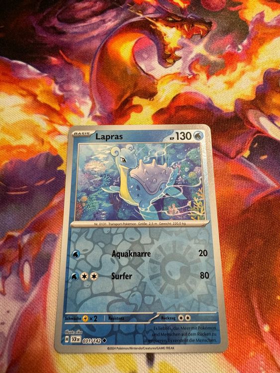 Lapras (SCR 031) / Reverse Holo -DE- / Stellarkrone (Neu (gemäss ...