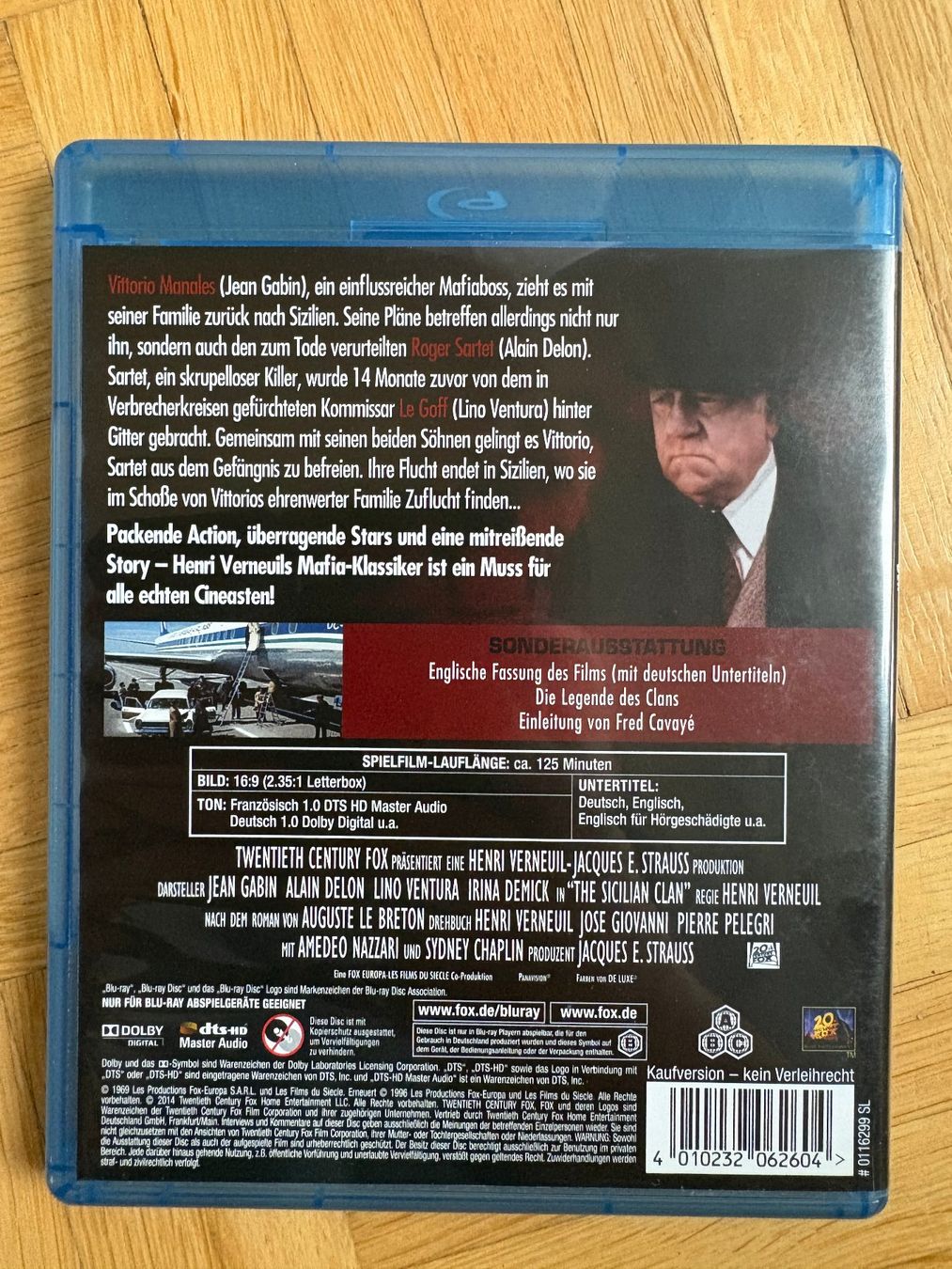 Der Clan der Sizilianer - Le clan des Siciliens - Blu-ray (Neu (gemäss ...