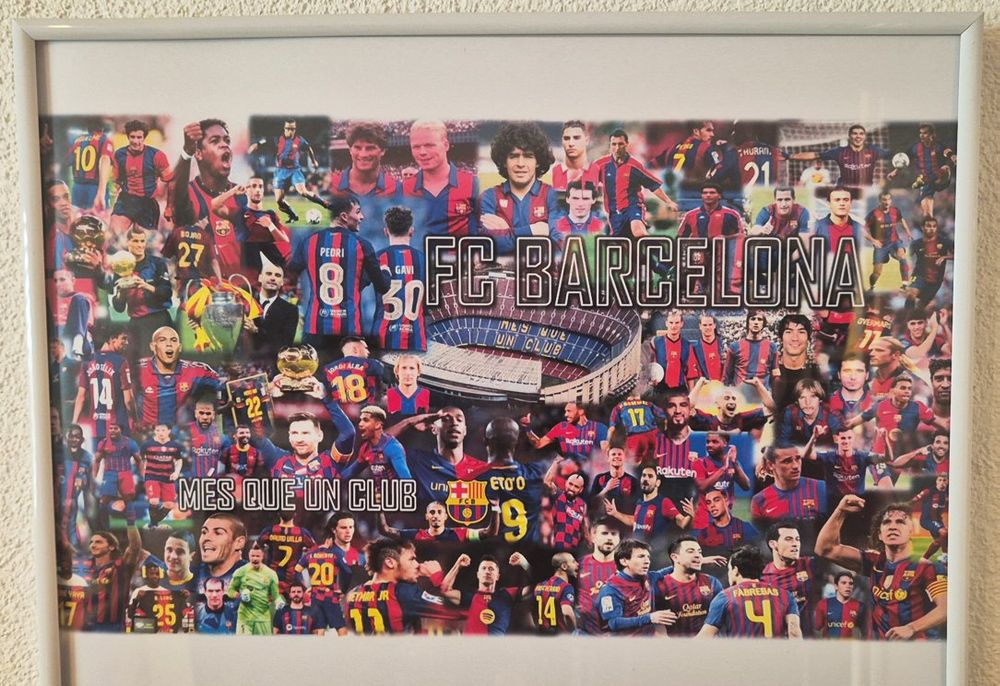 FC Barcelona Legends - Wallpaper (Neu und originalverpackt) in Zürich ...