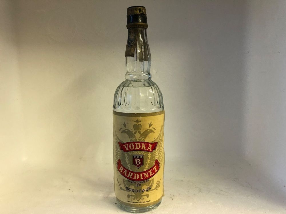 1 Fl. Vodka Bardinet aus den 60er Jahren für Sammler... (Neu und ...