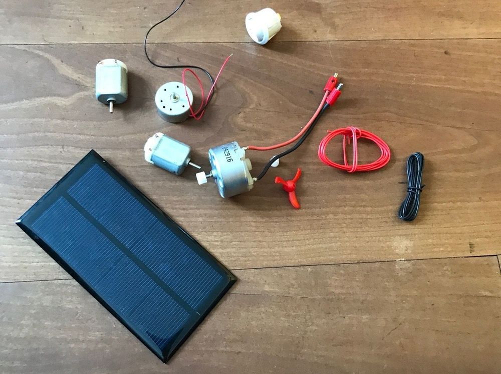 kleine Motore, Kabel und Solarzelle (Neu (gemäss Beschreibung)) in Biel ...
