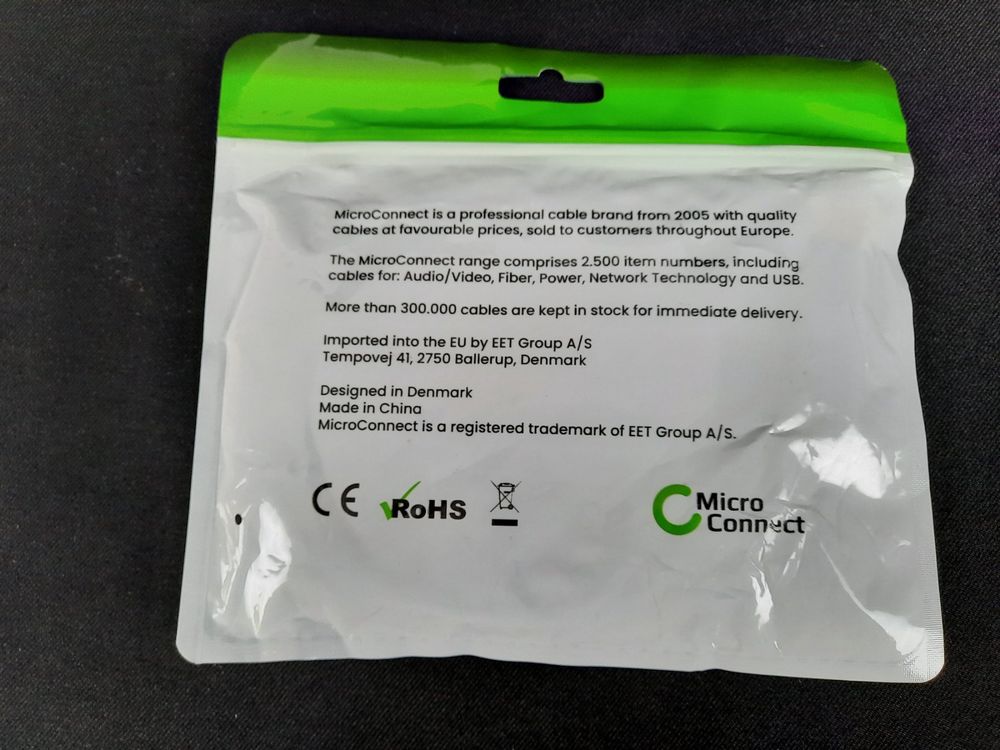 MICRO Connect Display Port 1.2 to HDMI Cable (Neu (gemäss Beschreibung ...