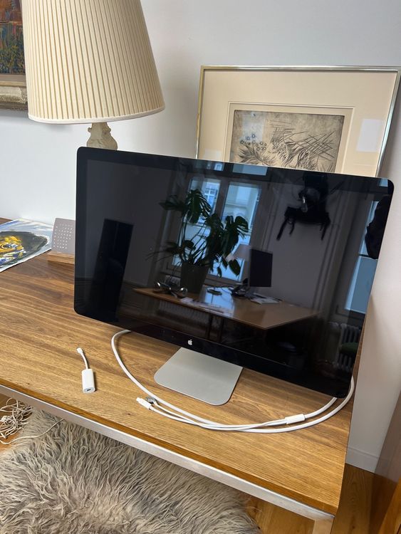 Apple Thunderbolt Display 27“, mit USB-C adapter (Gebraucht) in Riehen für CHF 390 – nur ...