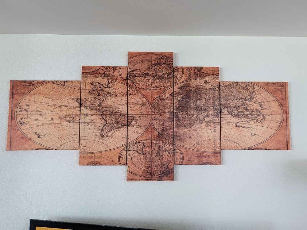 Weltkarte Vintage | Kaufen auf Ricardo