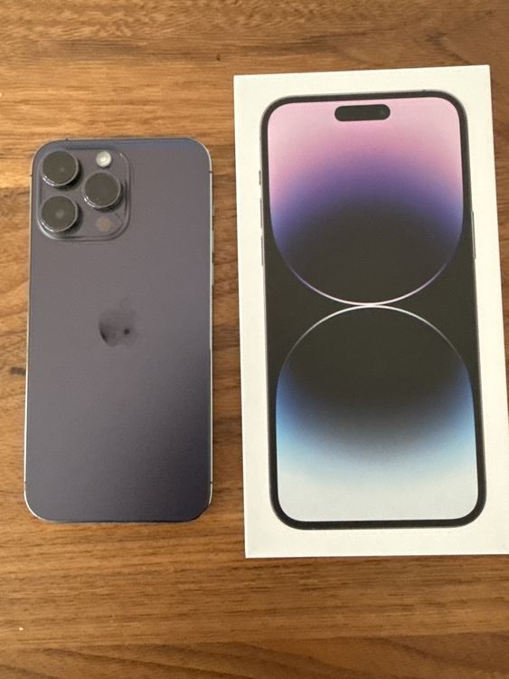 iPhone 14 Pro Max 256 gb deep purple (Gebraucht) in Basel für CHF 600 – nur Abholung auf Ricardo ...