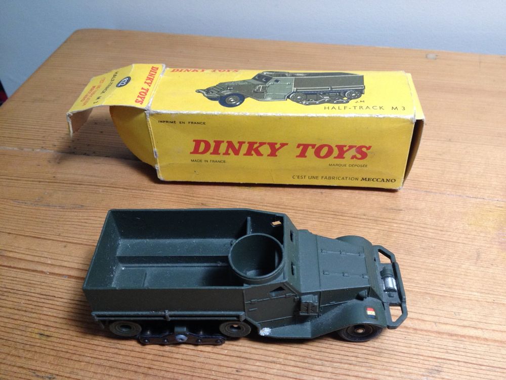 Dinky toys Meccano / camion militaire 822 Half-Track M3 | Kaufen auf ...