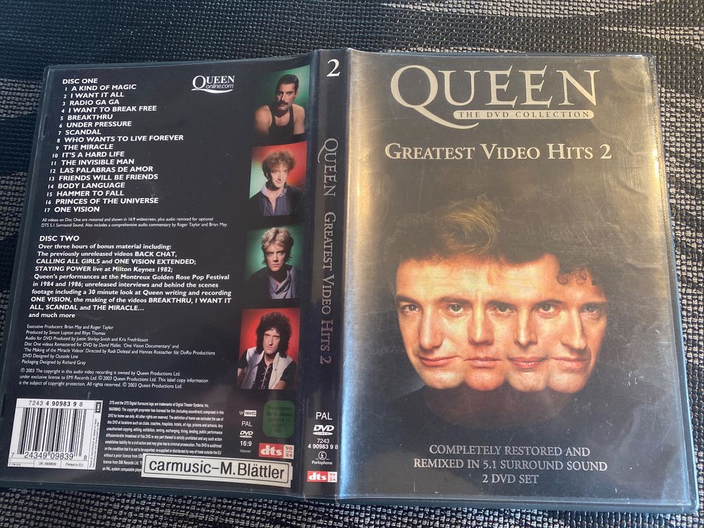 Queen : Greatest Video Hits - Vol.2 - Édition 2 DVD (Gebraucht) in ...