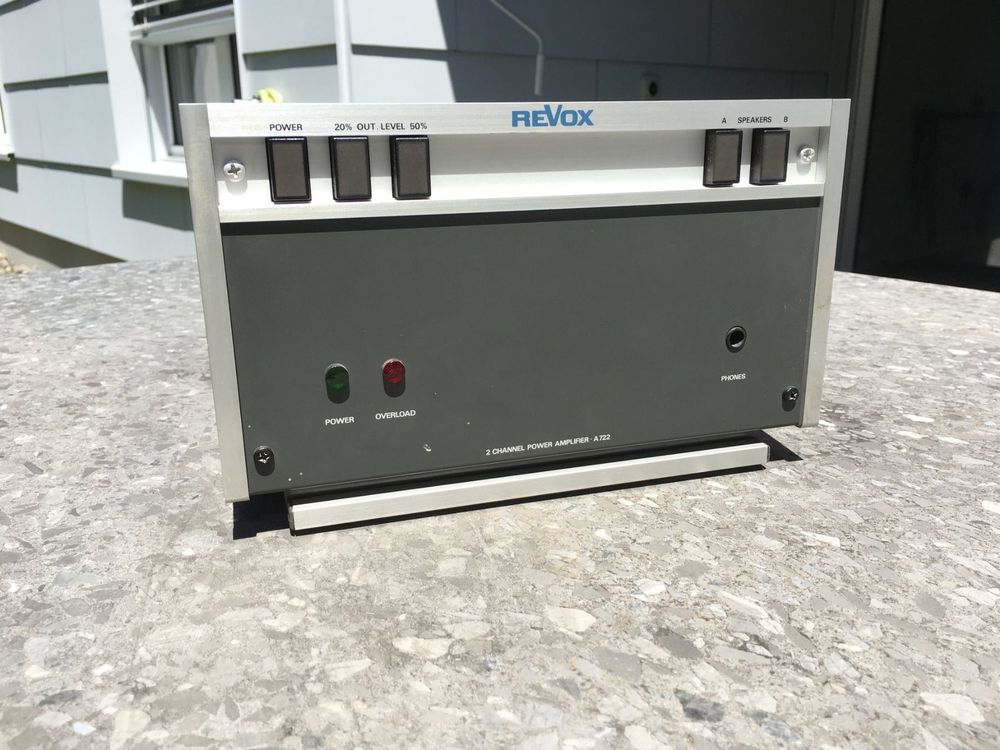 2 Channel Power Amplifier Revox A 722 (Defekt) in Obfelden für CHF 135 ...