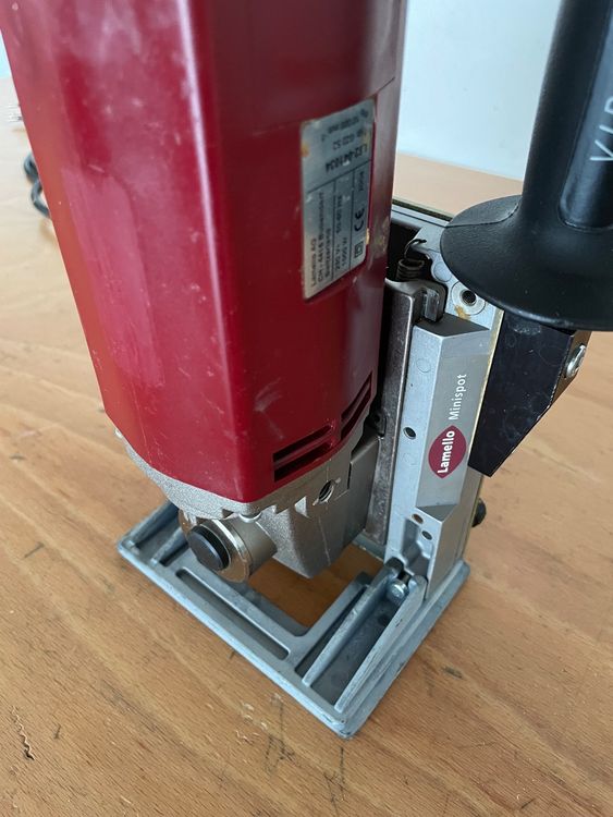 Lamello Minispot-Harzgallenfräse G22 S2 mit Festool Koffer (Gebraucht ...