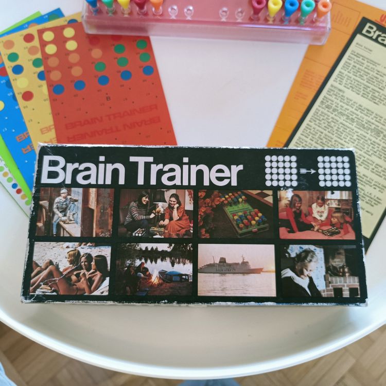 Vintage Spiel Brain Trainer (Gebraucht) in Solothurn für CHF 15 – mit Lieferung auf Ricardo kaufen