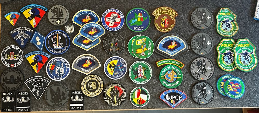 Konvolut Patches Police / Gendarmerie Genève (D'occasion) à Berikon ...