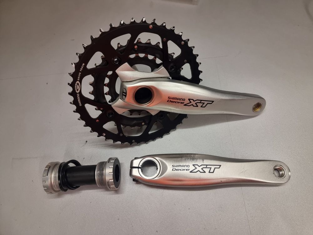 Shimano XT M760 Kurbel und Tretlager (Gebraucht) in Seon für CHF 53 – mit Lieferung auf Ricardo ...