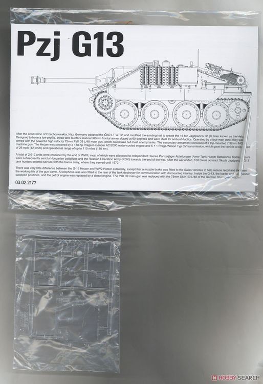 Schweizer Panzerjäger G13 1/35 (Neu und originalverpackt) in Bözen für ...