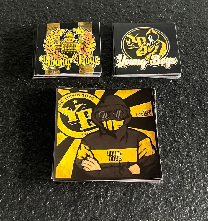 80 Young Boys YB Sticker/Aufkleber | Kaufen auf Ricardo