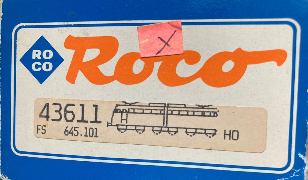 Roco-FS-E Lok 645 101-Italien-H0-Gleichstrom-DC | Kaufen auf Ricardo