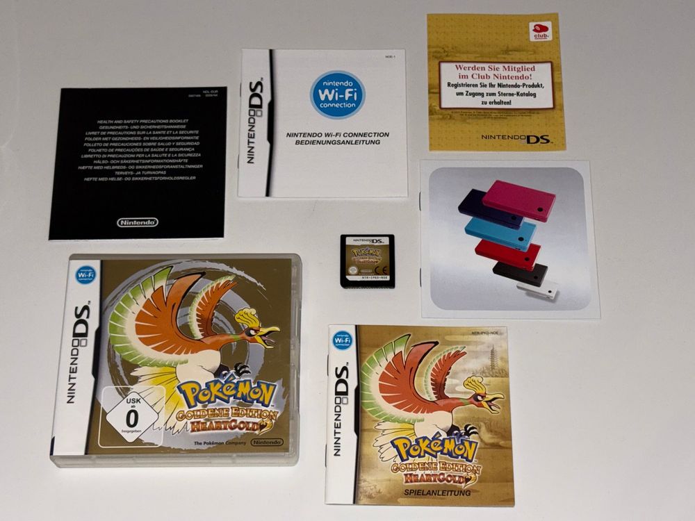 Nintendo DS - Pokémon Goldene Edition HeartGold (OVP) [DE] (Gebraucht ...