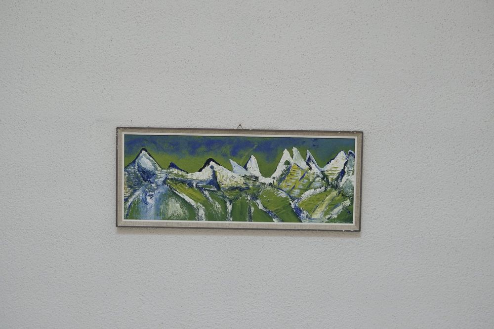 Oel-Gemälde auf Platte vom schweizer Maler Tony Meister (Gebraucht) in Liestal für CHF 185 – mit ...