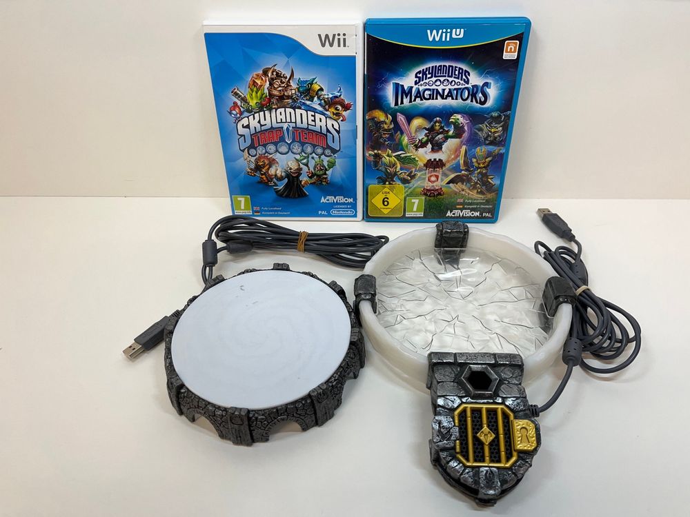 Nintendo Wii/Wii U Skylanders Gamsammlung + 2 Portal Geräte | Kaufen auf Ricardo