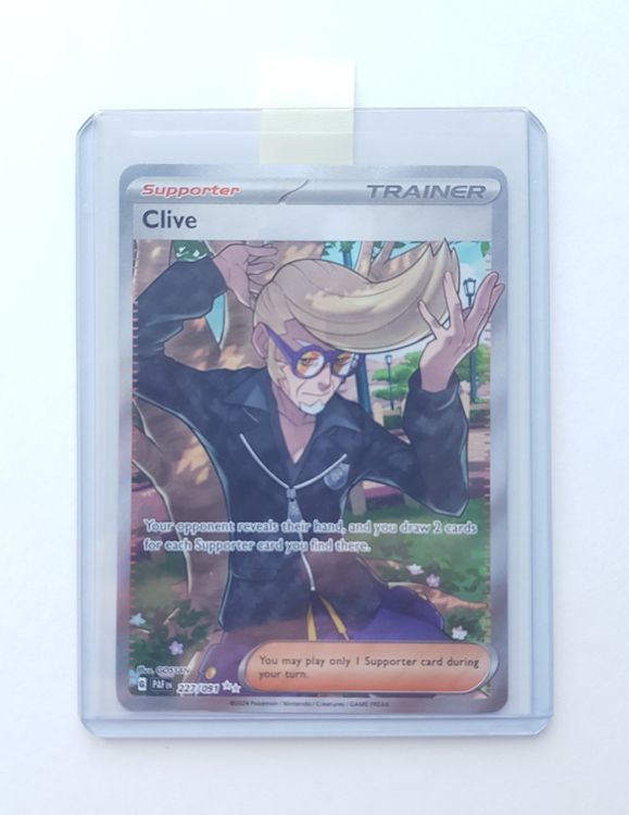 Pokémon Clive Full Art Trainer 227/091 (Paldean Fates) | Kaufen auf Ricardo