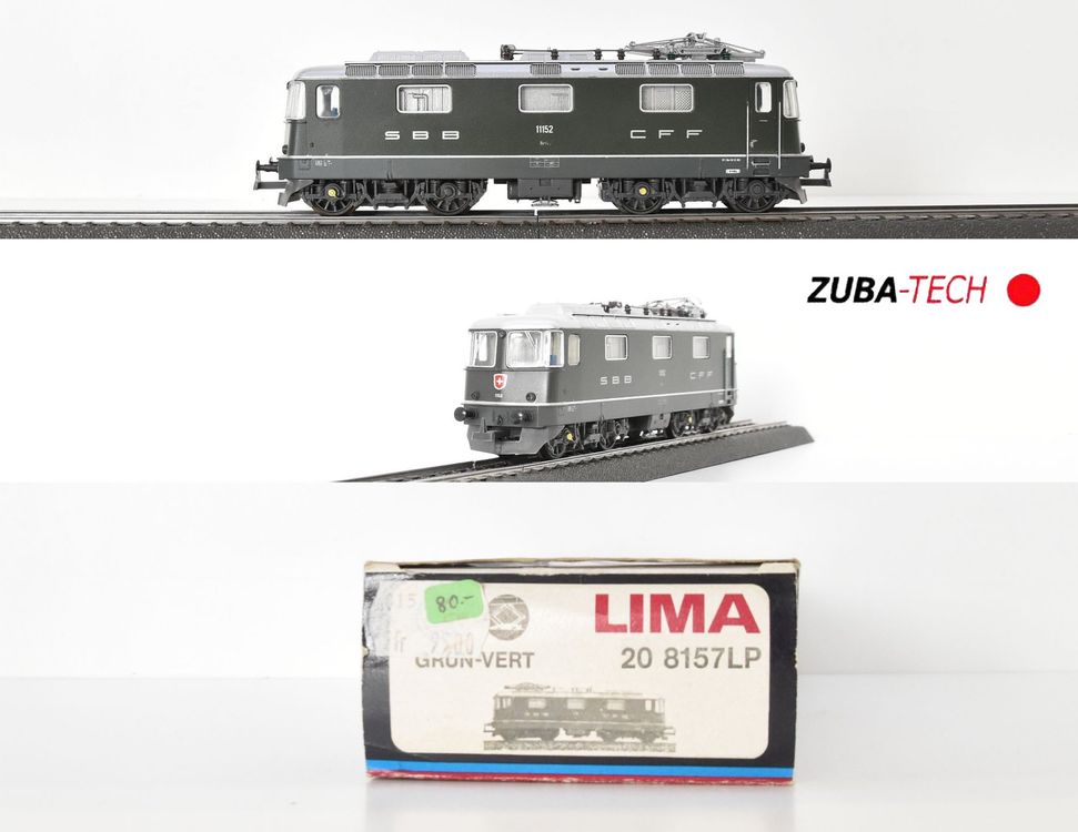 Lima 208157 E-Lok Re 4/4 II SBB H0 GS Analog mit OVP | Kaufen auf Ricardo