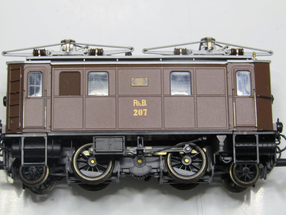 Bemo Ge 2/4 braun No 207 analog (Neuf (Voir description)) à Lalden pour CHF 180 – avec livraison ...