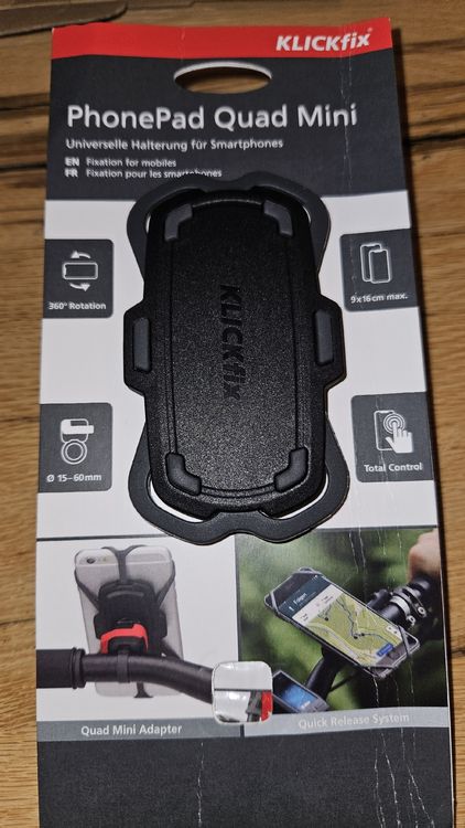 Schne Handyhalter Fahrrad Klickfix Bild