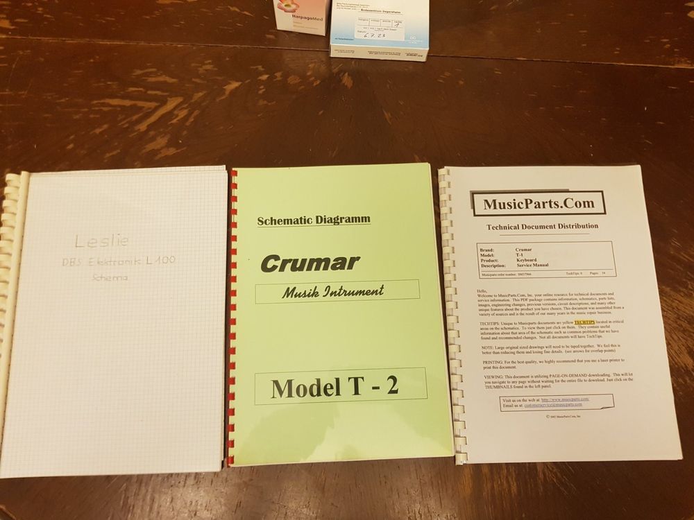 (KOPIE) Crumar Organizer T2 Orgel mit DBS Leslie (Defekt) in Degersheim ...