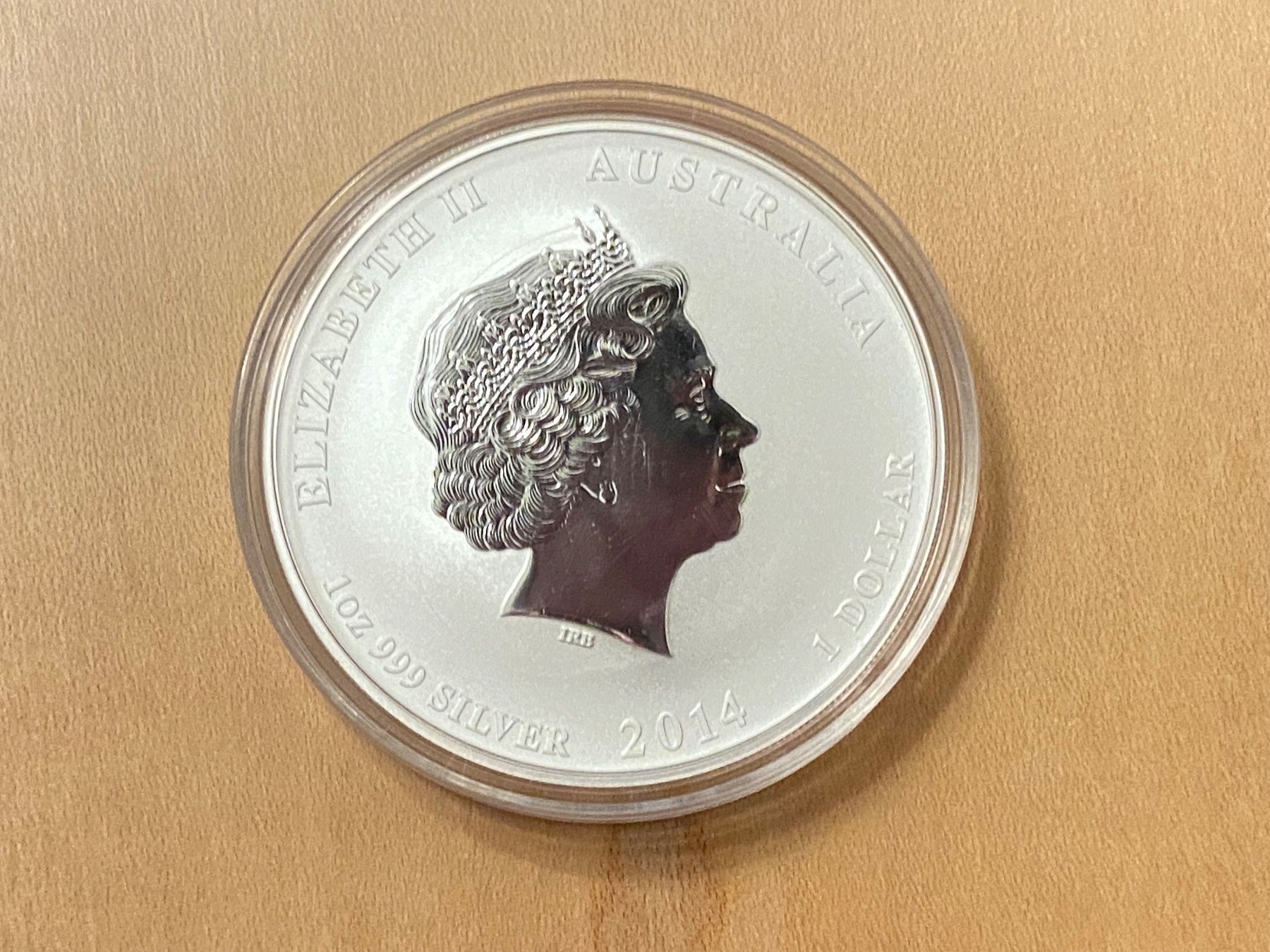 🐎 1 Oz (unze) Australien Silber 2014 - Year of the Horse (Neu und ...