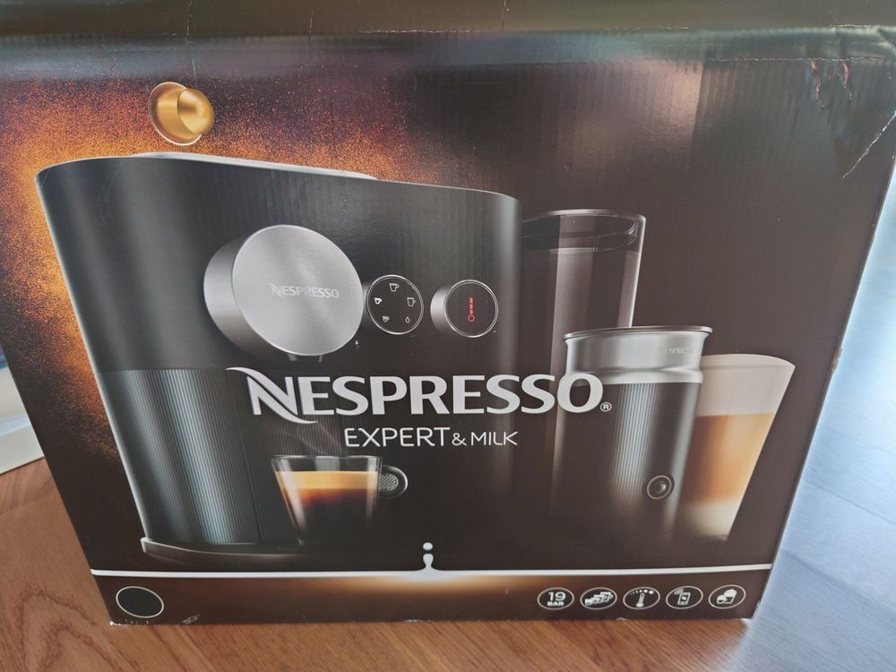 Nespresso KRUPS EXPERT&MILK | Kaufen auf Ricardo