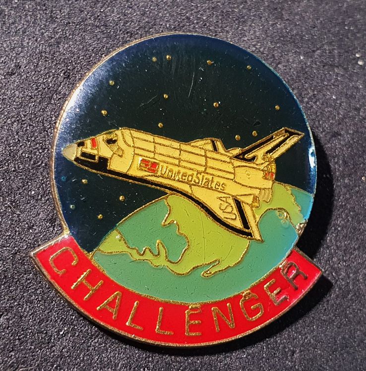 Y409 - Pin NASA USA Unuted States Space Shuttle Challenger | Kaufen auf ...