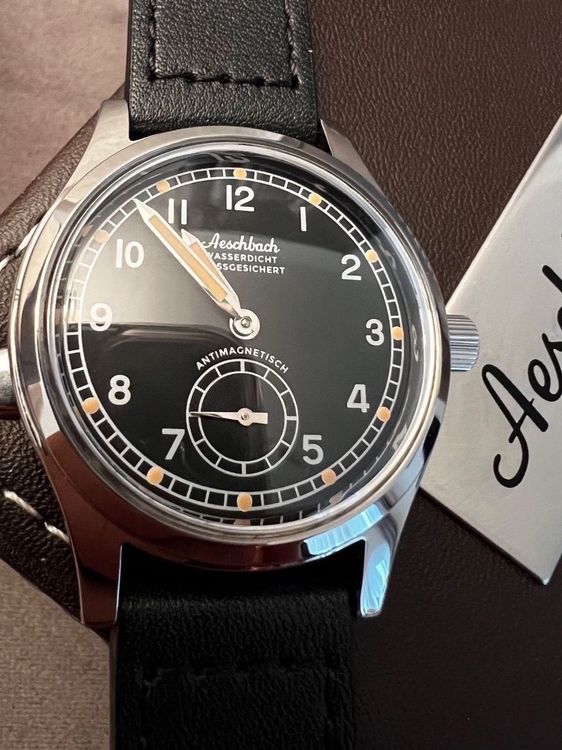 Aeschbach Dienstuhr Wehrmacht Luftwaffe WW2 ab 1CHF! (Neu (gemäss ...