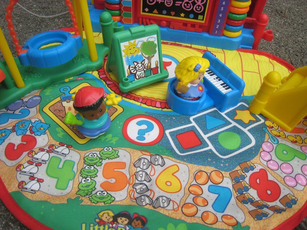 Fisher Price Die kleine 1-2-3 Schule LITTLE PEOPLE Activity (Gebraucht ...