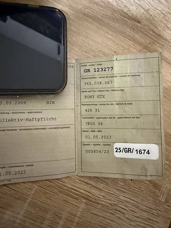 Pony GTX zum verkaufen (Gebraucht) in savognin für CHF 900 – nur Abholung auf Ricardo kaufen