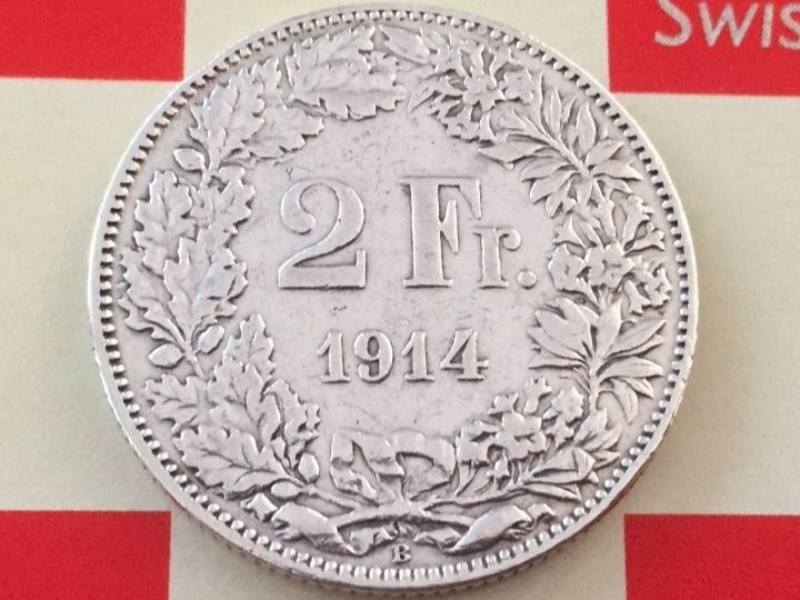 2 Franken 1914 ss+, nur 1,0 Mio! (Gebraucht) in Elsau für CHF 9.8 – mit Lieferung auf Ricardo kaufen