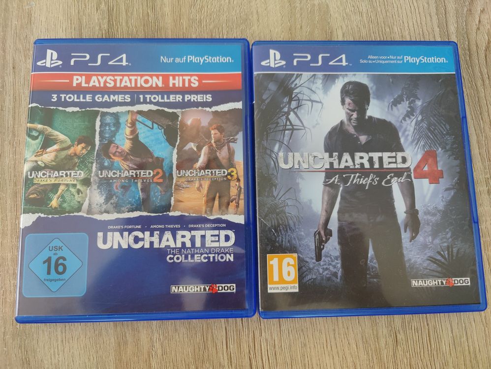 Uncharted 1 2 3 4 PS4 | Kaufen auf Ricardo