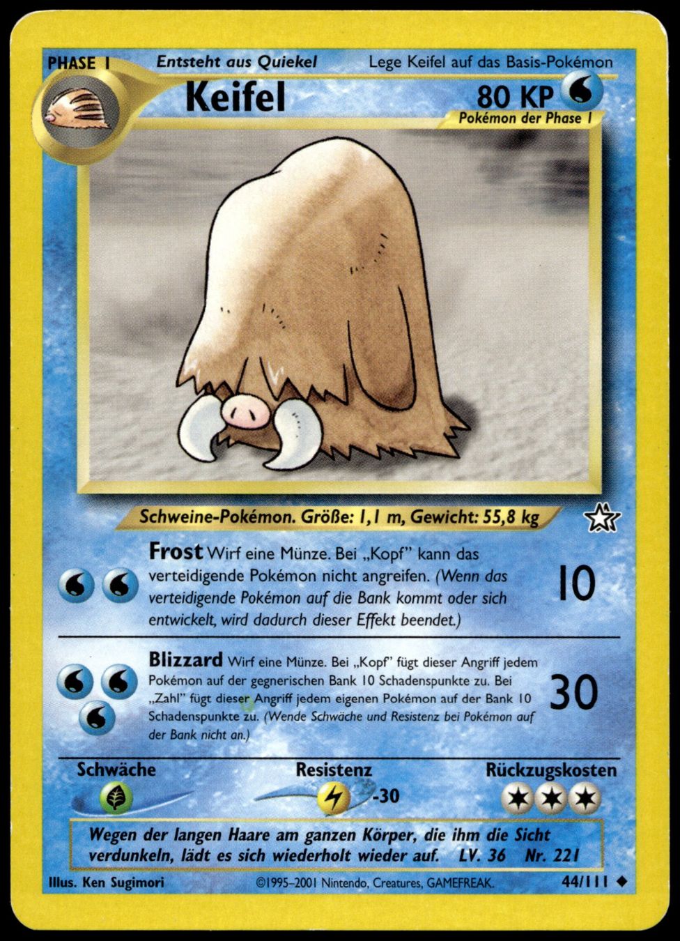 Keifel 44/111 Pokémon Neo Genesis (Neu (gemäss Beschreibung)) in Uster ...