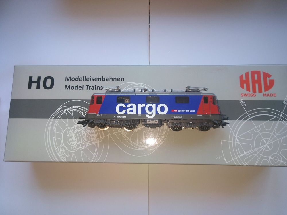 HAG 16223-21 Re 421-381-5 SBB Cargo digital (Neu (gemäss Beschreibung ...