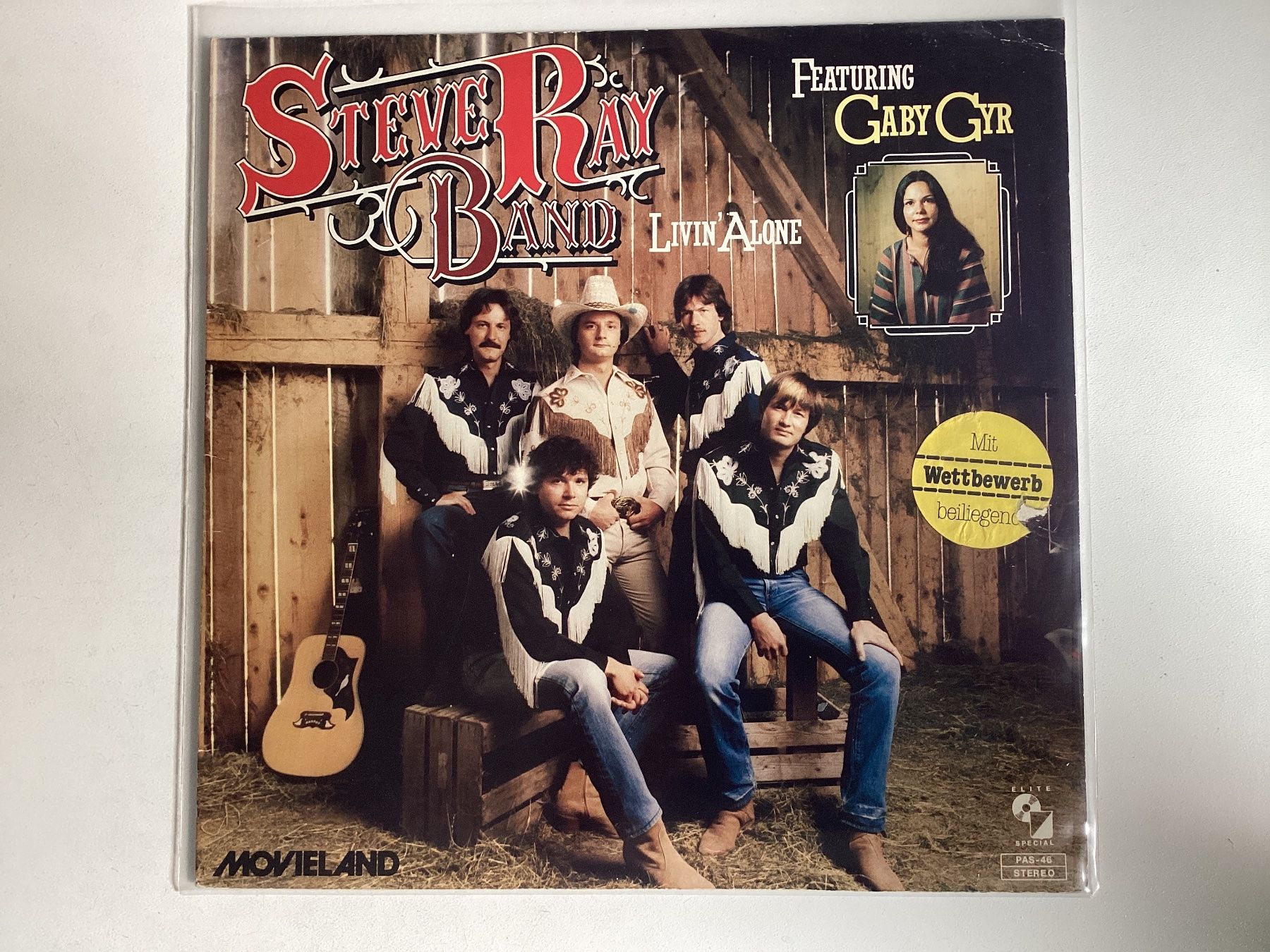 Steve Ray Band LP - Living Alone (Düde Dürst Grafik) (Gebraucht) in ...