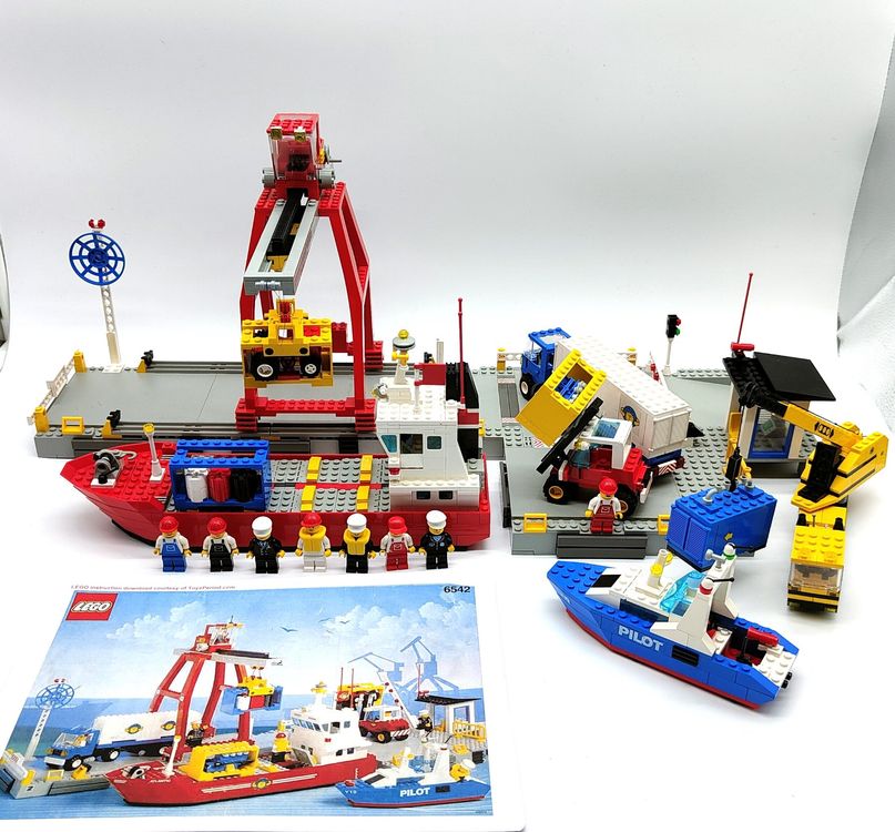 LEGO 6542 grosser Hafen Launch & Load Seaport | Kaufen auf Ricardo