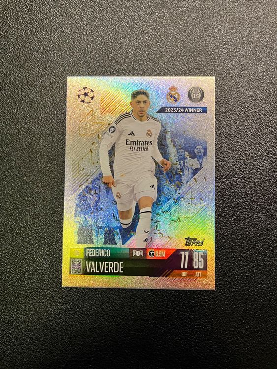Topps Match Attax 2024/25 Federico Valverde 128 | Kaufen auf Ricardo