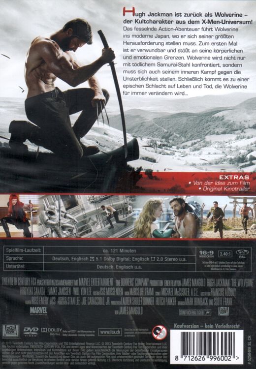 DVD: 4 Fantasy-Filme (Wolverine und X-Men) (Gebraucht) in Tägerig für ...