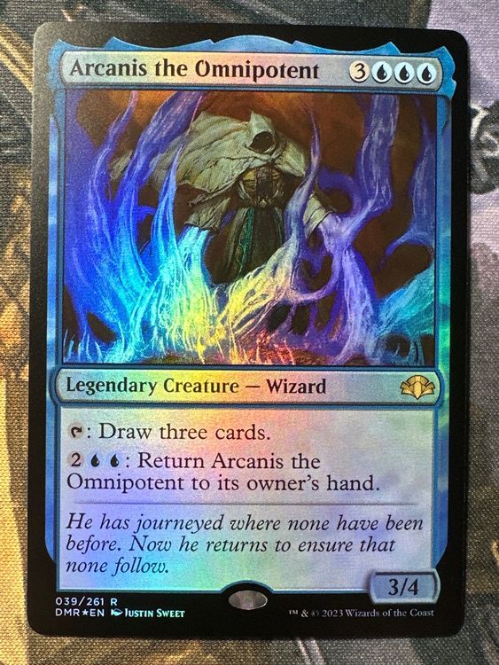 Arcanis the Omnipotent FOIL 039/261 Dominaria Remastered | Kaufen auf ...