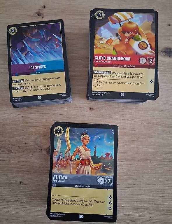 Disney LORCANA KARTEN 200 Stück (Gebraucht) in Luzern für CHF 6.5 – mit ...