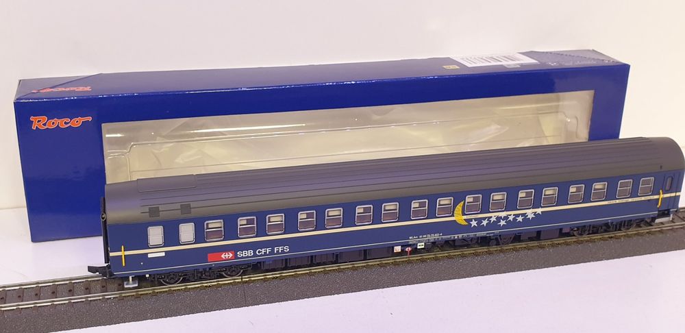 Roco SBB Schlafwagen Mond u. Sterne 64763 (Neu und originalverpackt) in ...