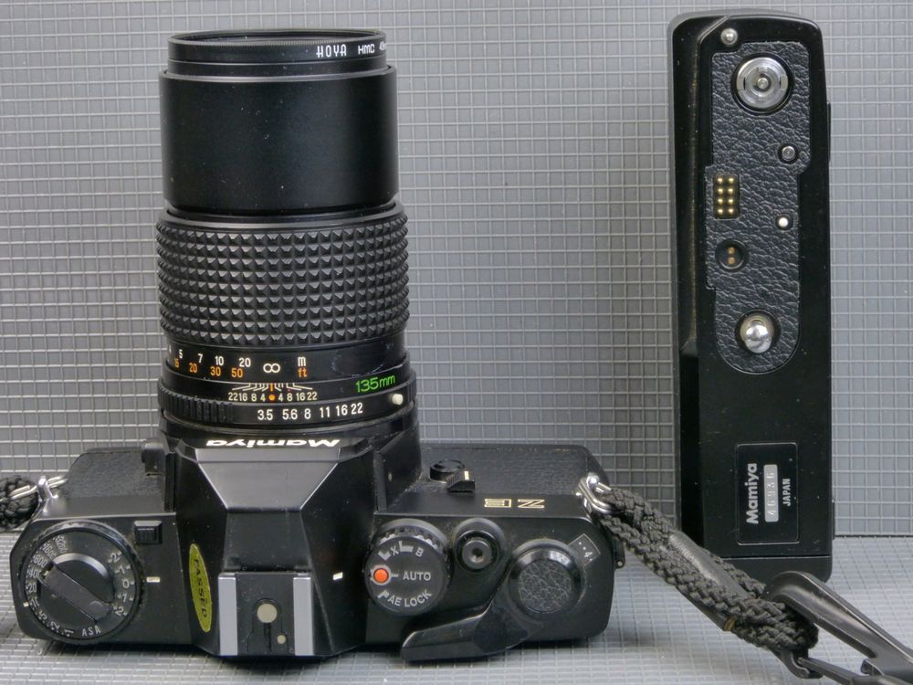 Mamiya ZE Analoge SLR + Objektiv + Mamiya Winder ZE (Gebraucht) in ...