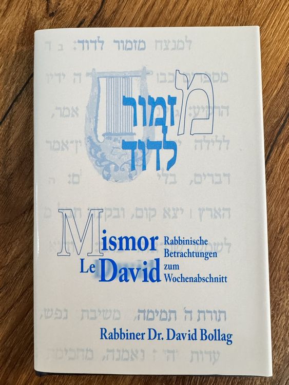 Judaika Rabbi Bollag Hebräisch Torah Bibel Judentum (Neu (gemäss ...