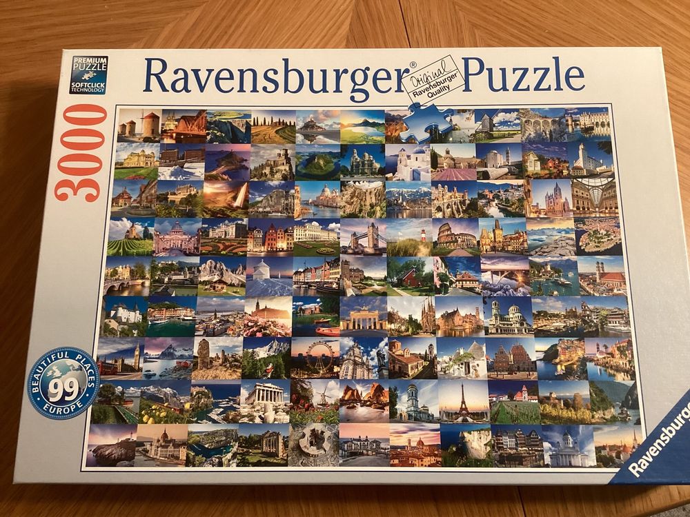 3000 Ravensburger Puzzle (Gebraucht) in Flawil für CHF 25 – mit ...