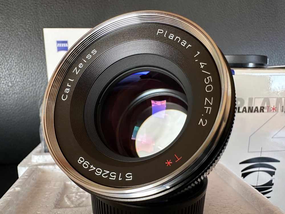 Zeiss Planar T* 50mm F1.4 ZF.2 für Nikon F-Mount, neuwertig (Gebraucht ...
