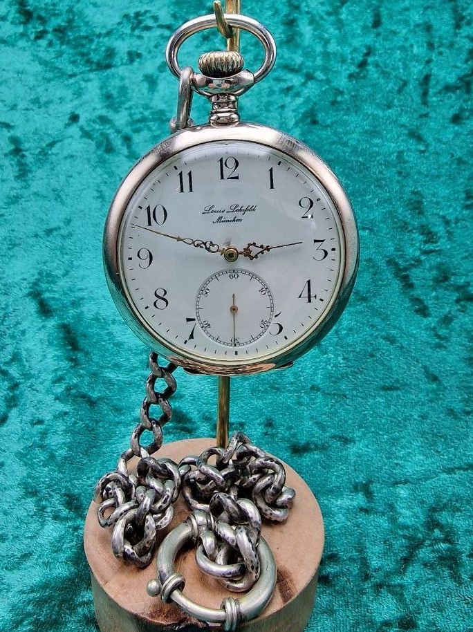 ZENITH Spiral Breguet, massiv 0.800 Silber, Taschenuhr (Gebraucht) in ...