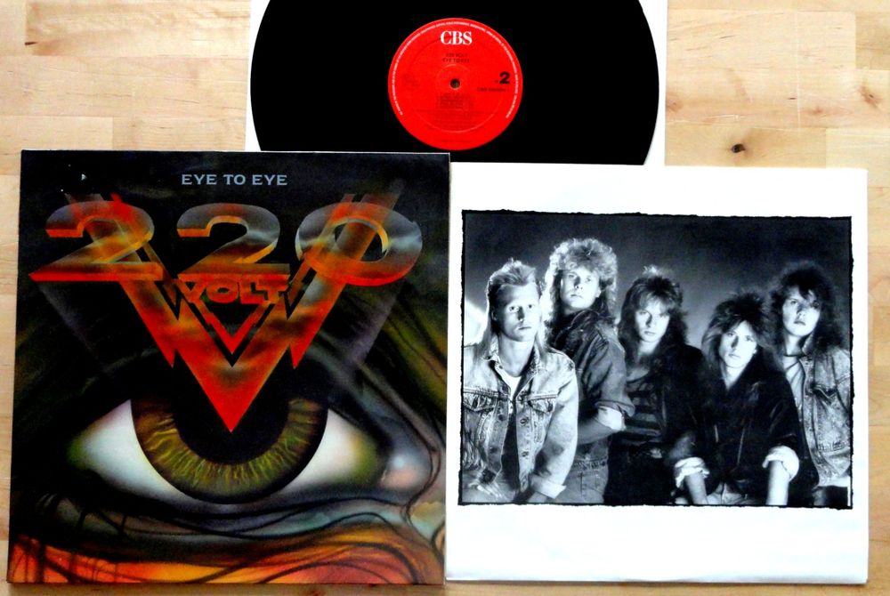 LP 220 VOLT eye to eye CBS 4609061 NL 1988 HEAVY METAL | Kaufen auf Ricardo